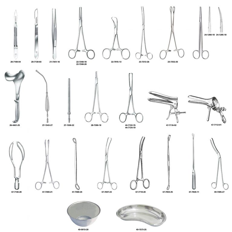 Major Delivery Instruments Set - Swantia Medical Pakistan