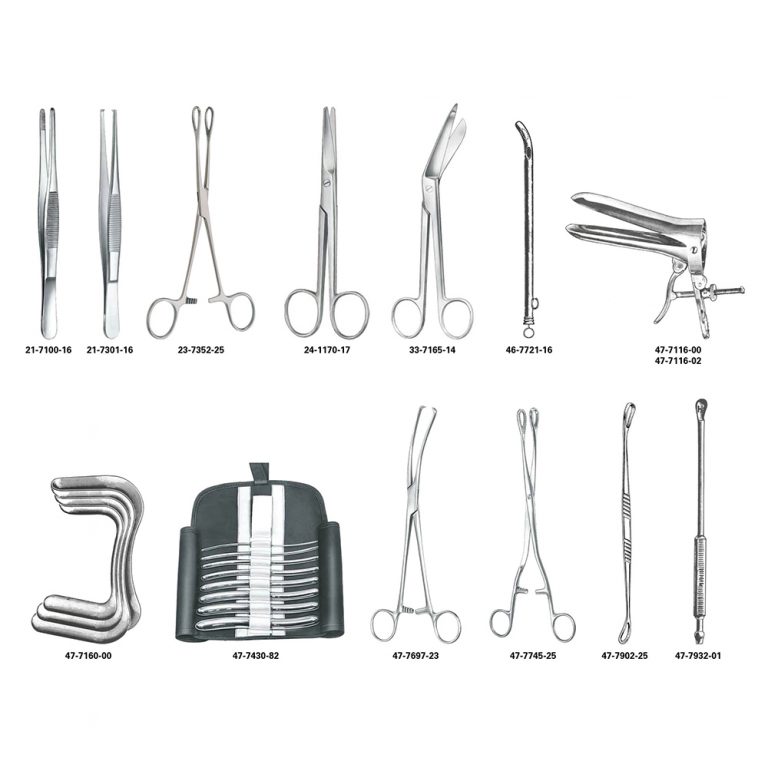 Minor D & C Instruments Set - Swantia Medical Pakistan